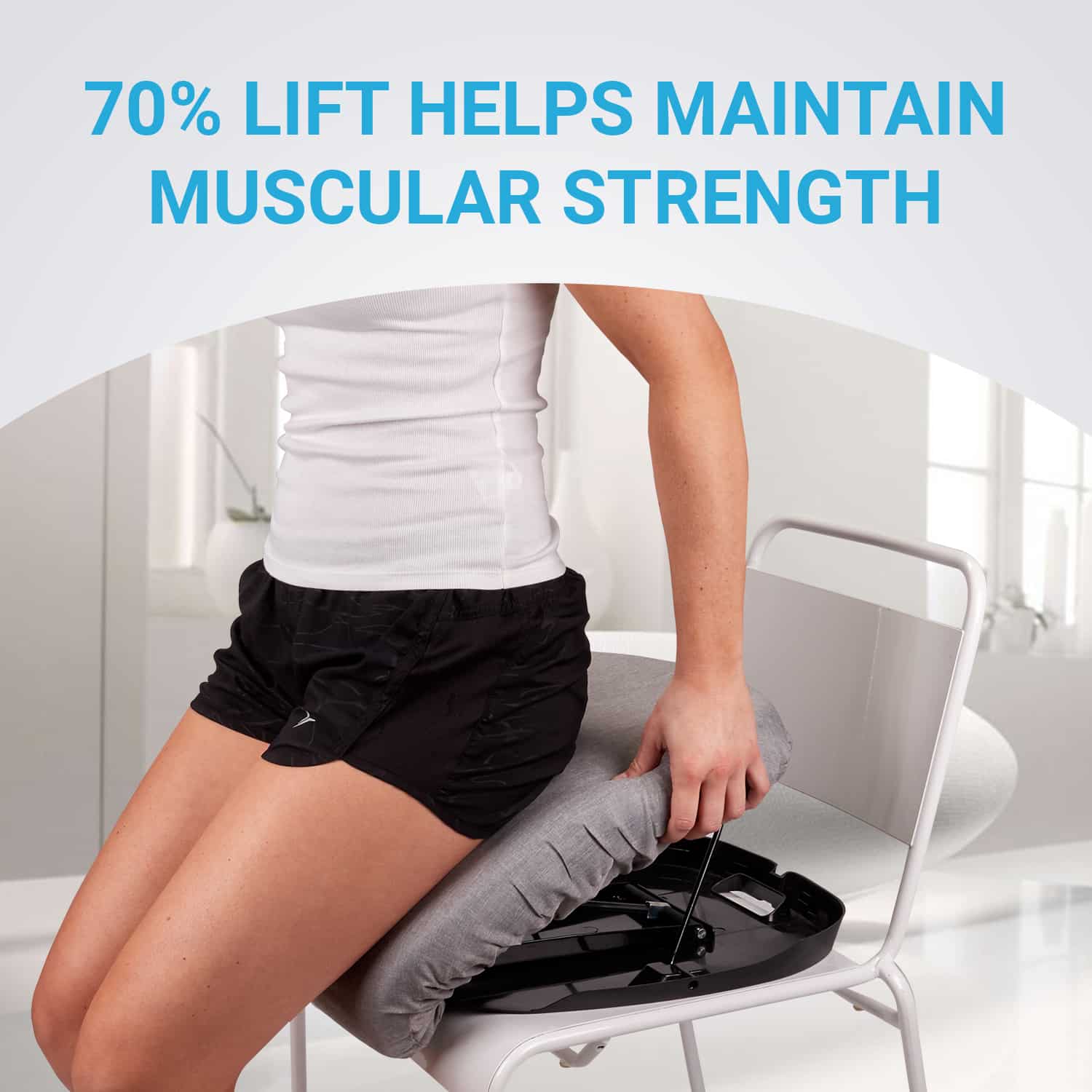 Lifting Cushion Stand Assist Aid by Seat Boost - Home Rehab Equipment