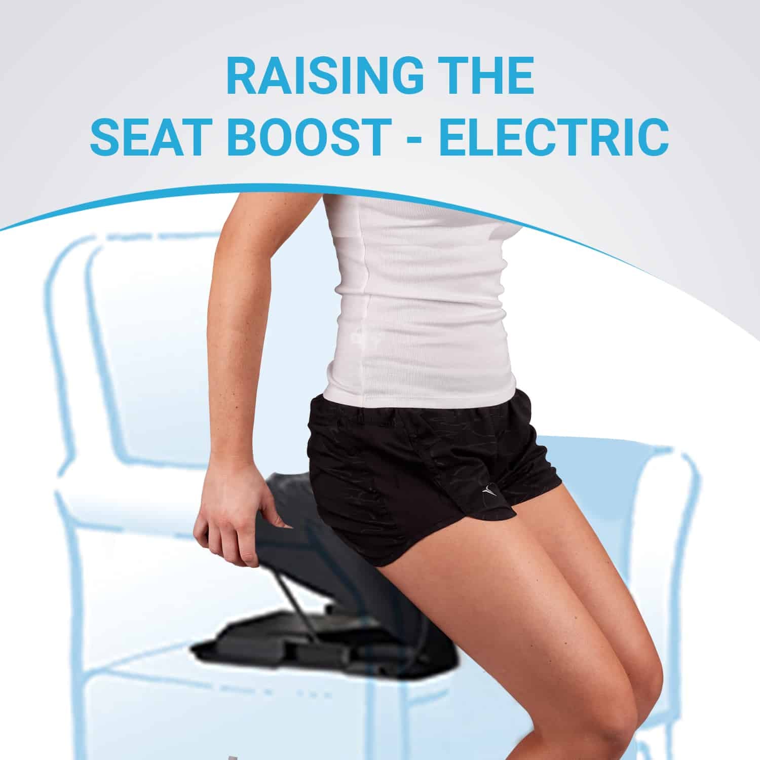275lbs Electric Lifting Chair Cushion by Seat Boost - Home Rehab Equipment
