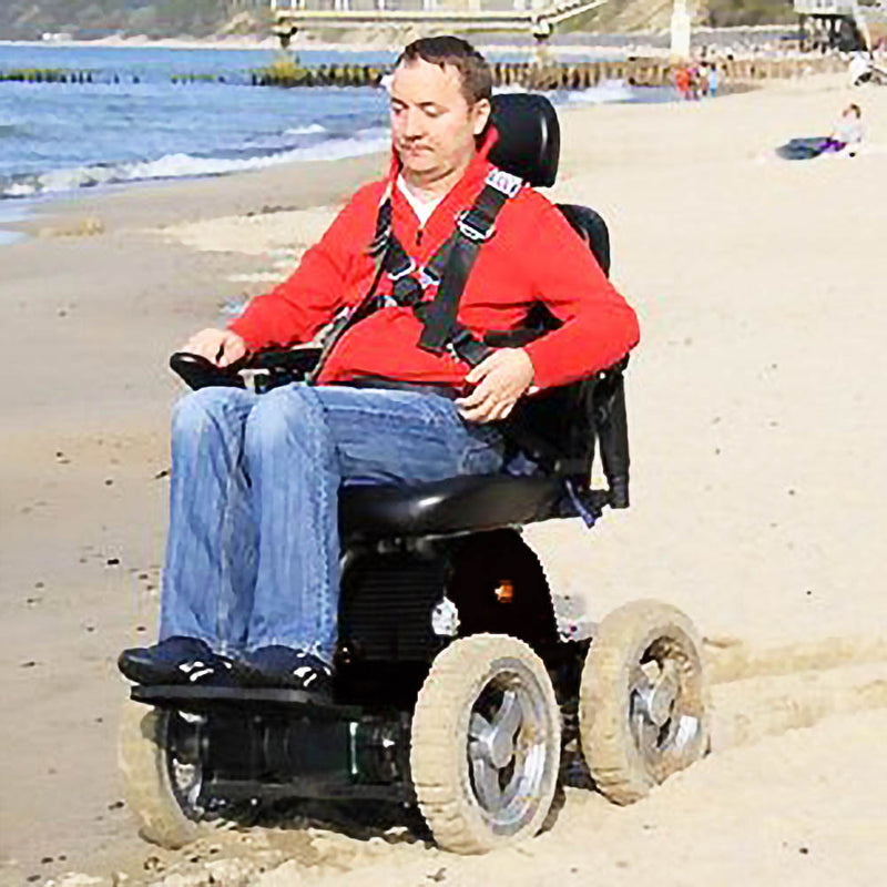 All Terrain 4WD Recreational Power Wheelchair - Home Rehab Equipment