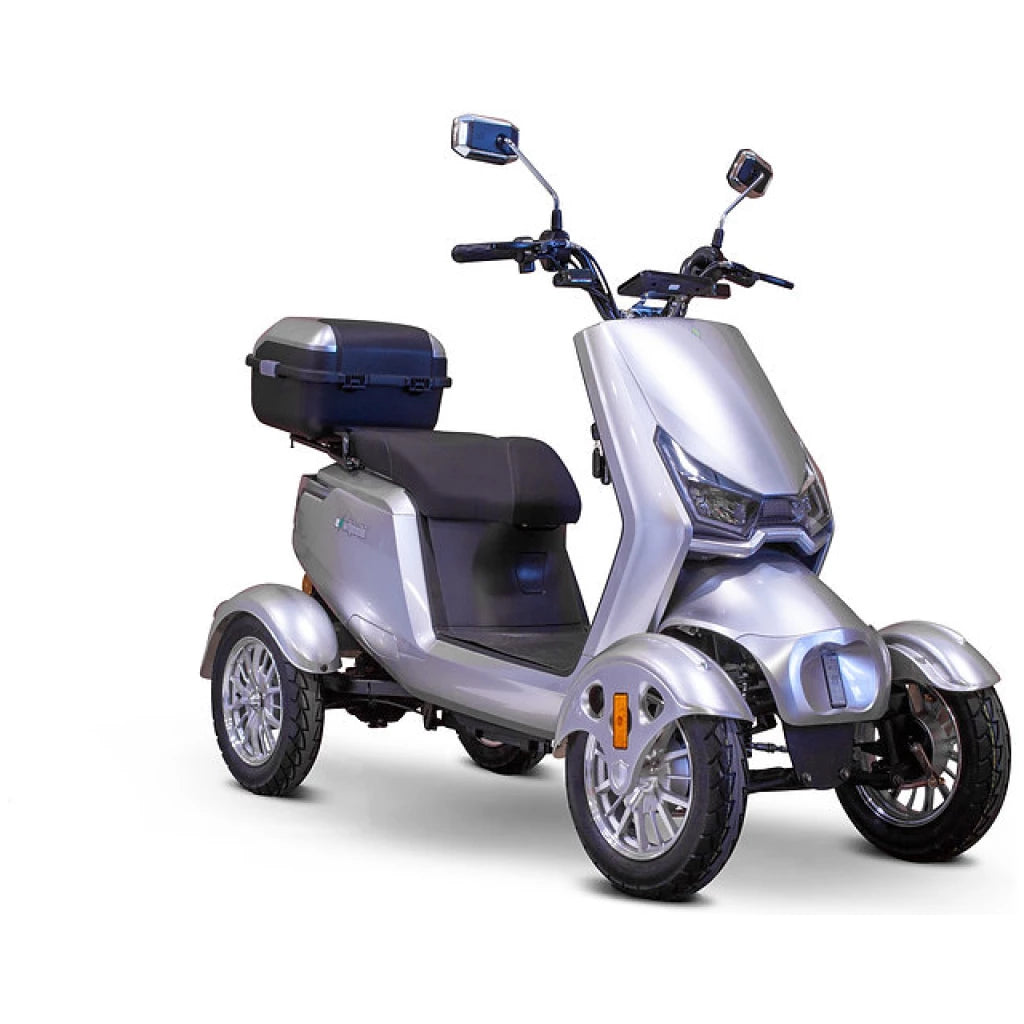 eWheels EW-75 Luxury Mobility Scooter with LED Lighting & Bluetooth - Home Rehab Equipment