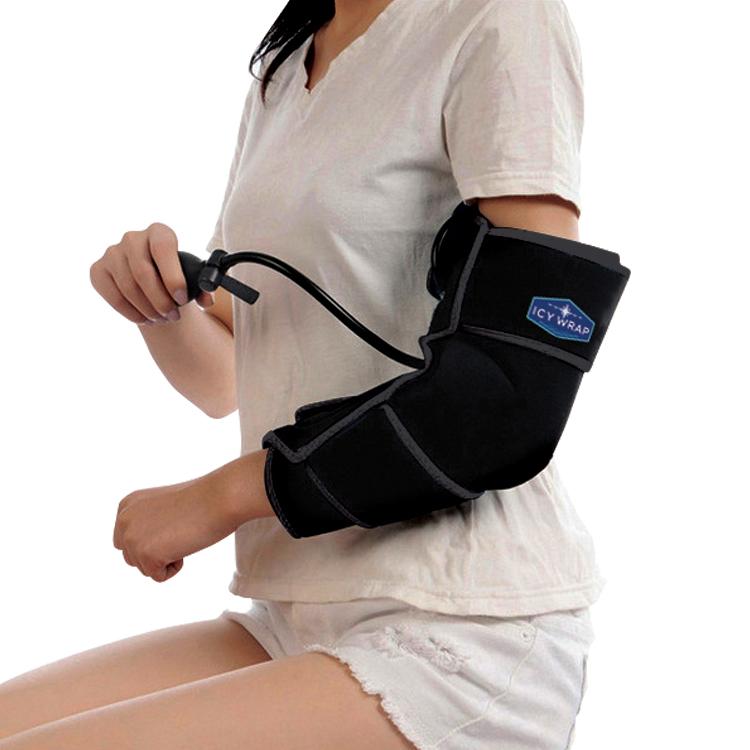 Icy Cold Compression Wrap For Elbow - Home Rehab Equipment