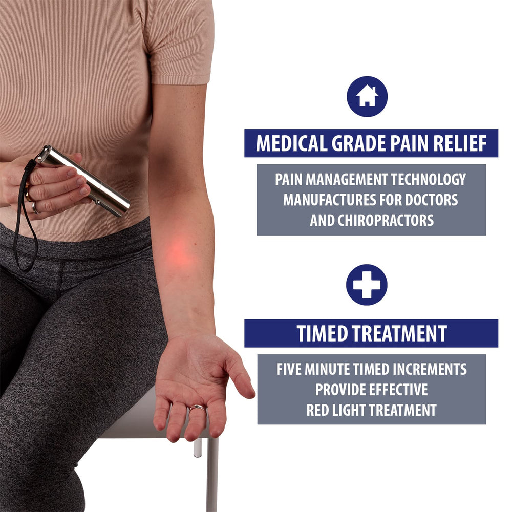 Red Light Infrared Medical Torch by Theralamp - Home Rehab Equipment