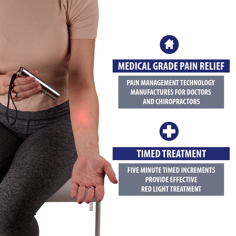 Red Light Infrared Medical Torch by Theralamp - Home Rehab Equipment