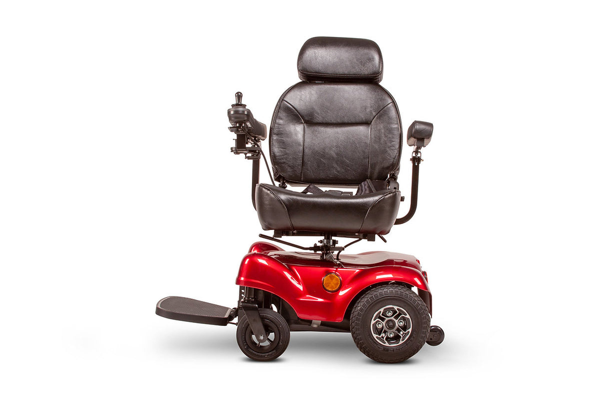 Fast Compact Power Wheelchair Long-Range 18.5" Seat - Home Rehab Equipment