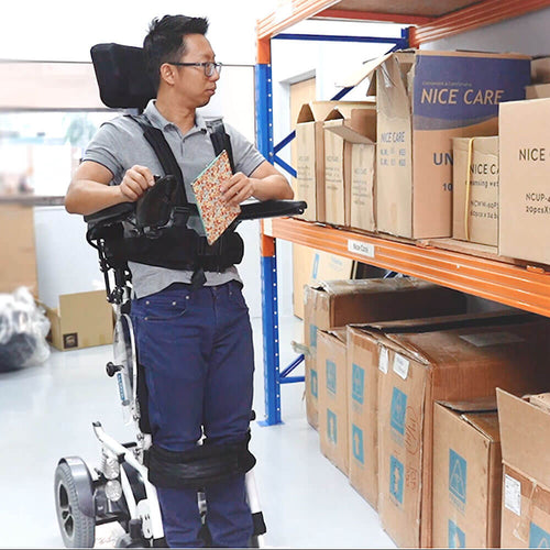 Phoenix Power Adjustable Standing Wheelchair - Home Rehab Equipment ...