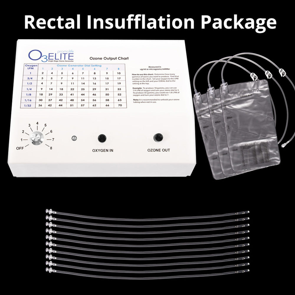 Ozone Rectal Insufflation Package - Home Rehab Equipment
